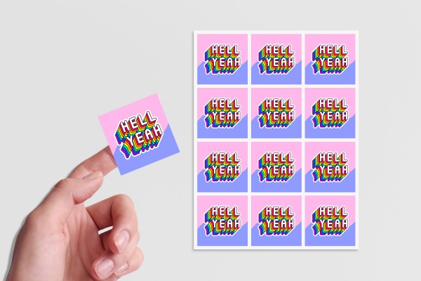 Promotional Paper Stickers | Stickers & Tax Discs | Badger Design